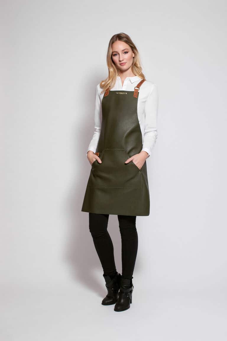Cross-Strap Apron – Deluxe Leather Apron | Stalwart Crafts US