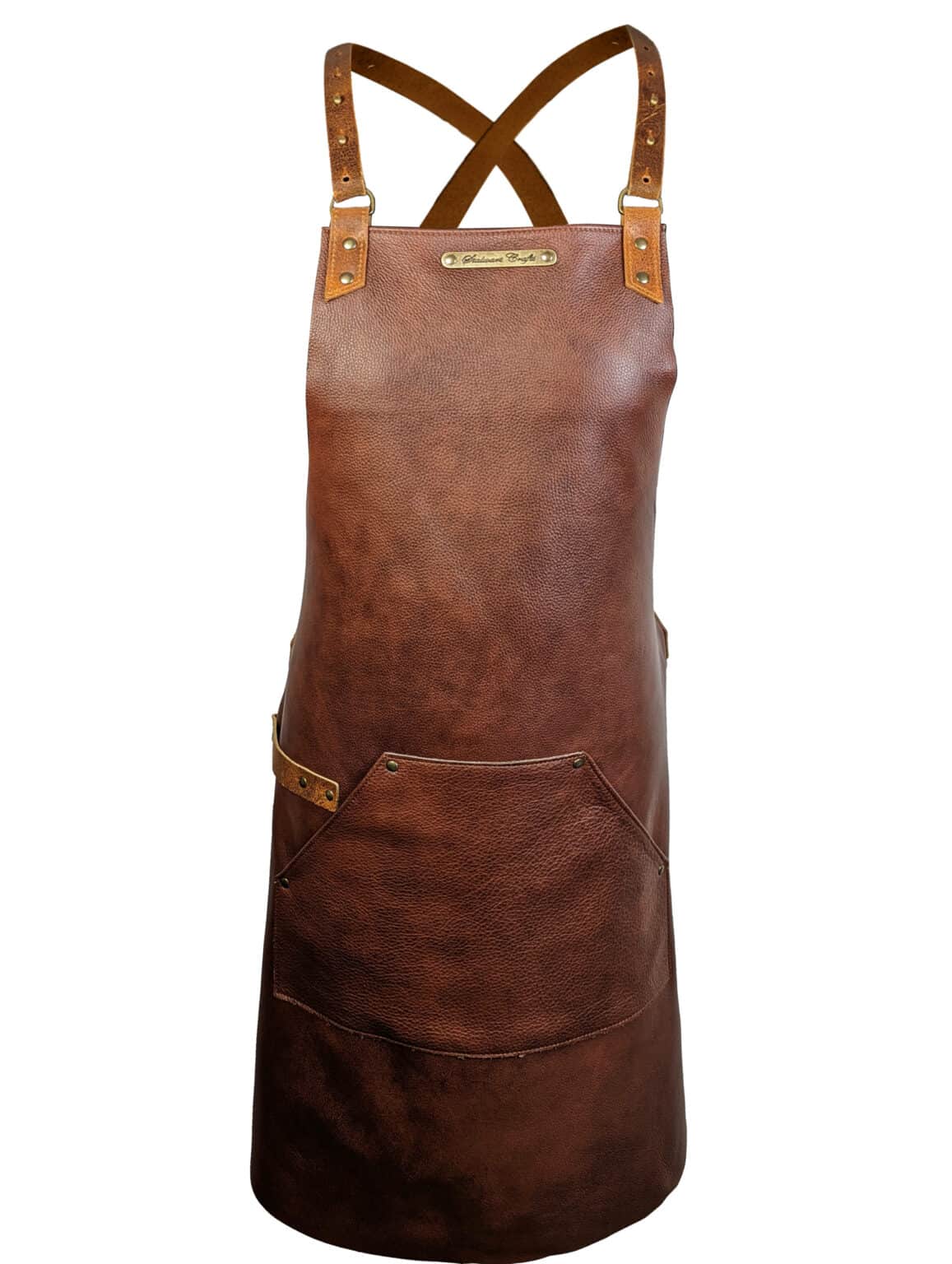 Cross-Strap Apron – Deluxe Leather Apron | Stalwart Crafts US