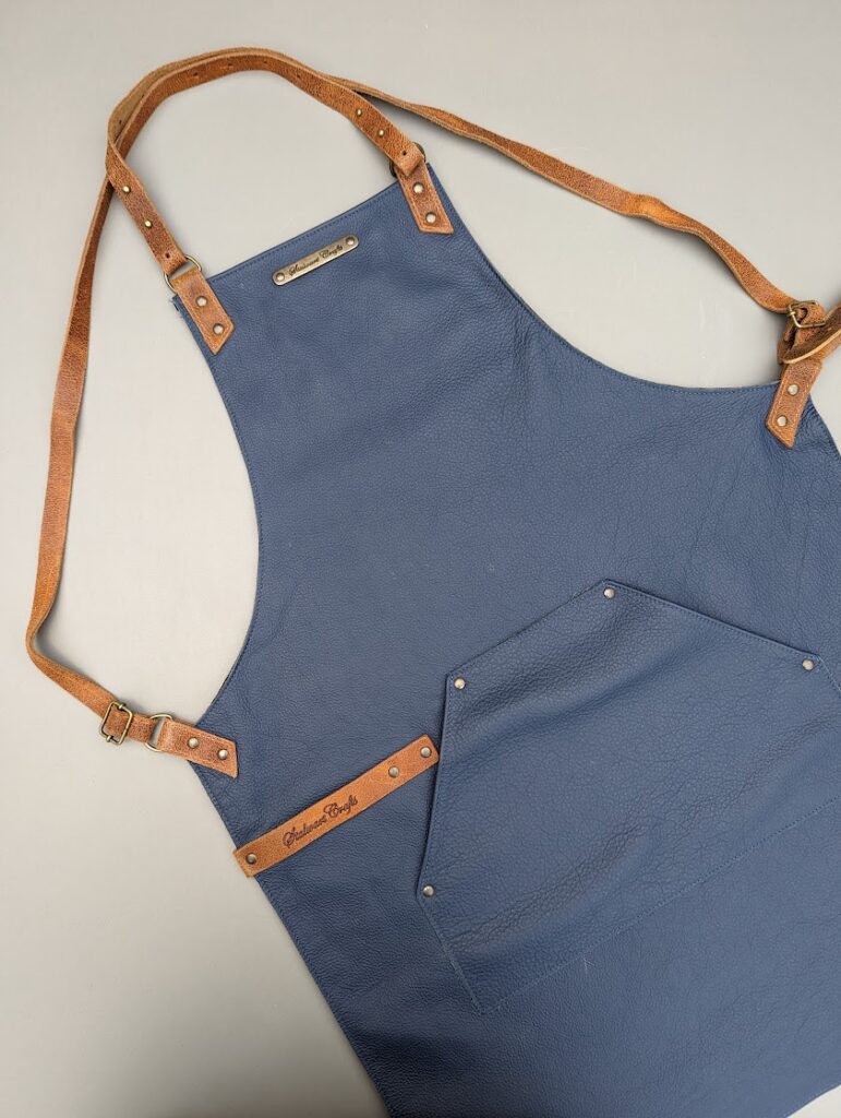Cross-Strap Apron – Deluxe Leather Apron | Stalwart Crafts US
